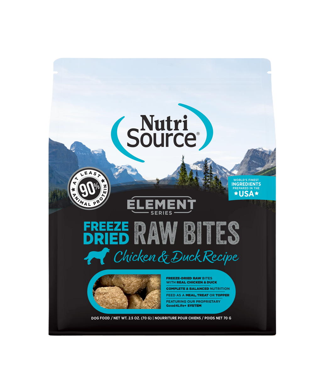 NutriSource Element Series Chicken and Duck Recipe Freeze-Dried Raw Do