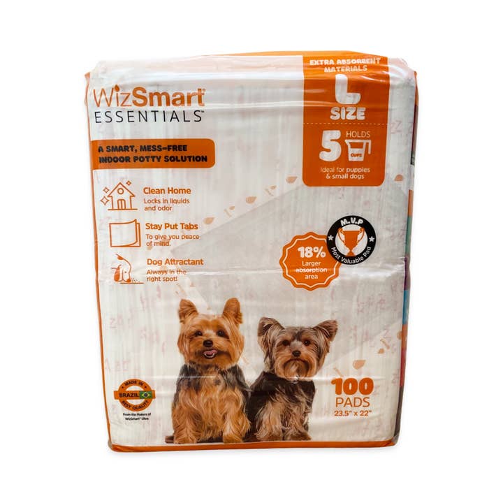 Wizsmart Essentials Large Dog Pads