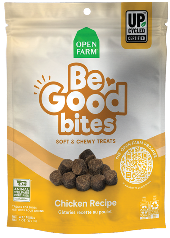 Open Farm Be Good Bites Chicken Dog Treats