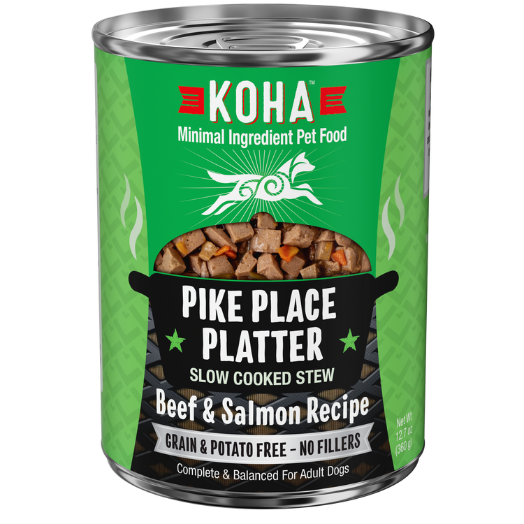 KOHA Grain & Potato Free Pike Place Platter Slow Cooked Stew with Beef
