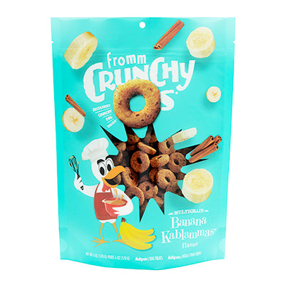 Fromm Crunchy O's Banana Kablamas Dog Treats